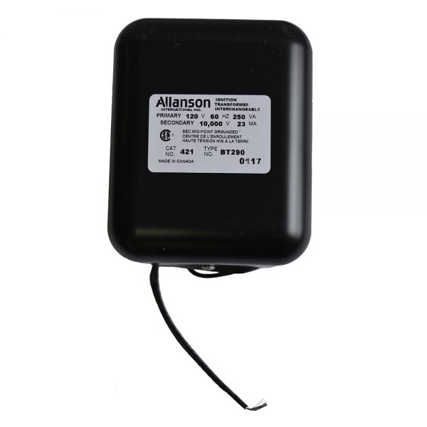 Allanson 421-BT290 Transformer - Saskatoon Boiler Mfg. Co. Ltd.